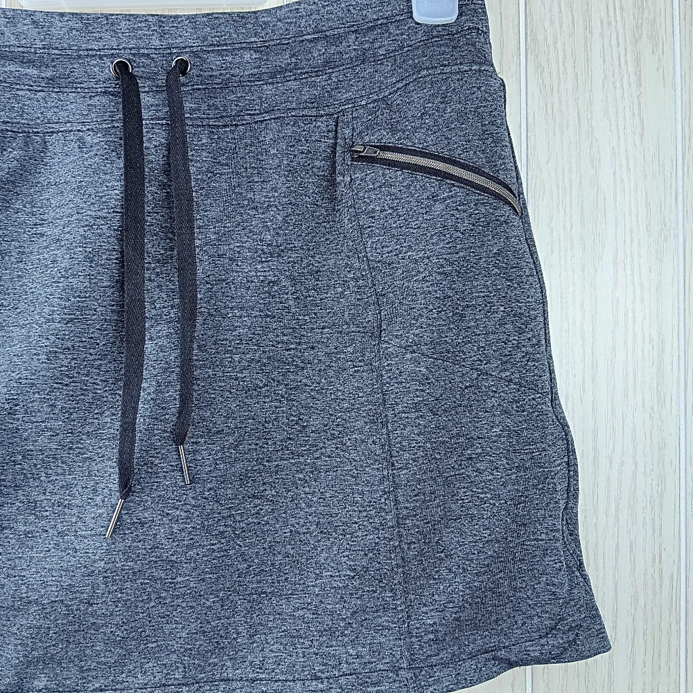 Tangerine | Skirts | Tangerine Gray Athletic Skirt With Shorts ...